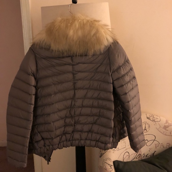 ALYSI | Jackets & Coats | Made In Italy Grey Color Alysi Puff Jacket ...
